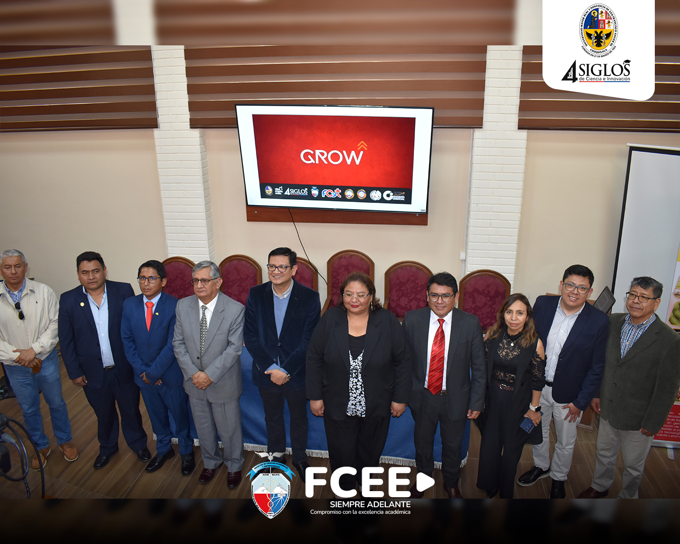 LANZAMIENTO Y FIRMA DEL CONVENIO DEL PROYECTO “GROW” - Facultad de ...